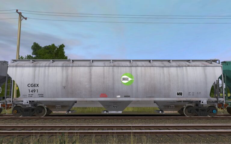 CGEX Trinity 3-Bay Covered Hopper - Virtual Railroad Mods