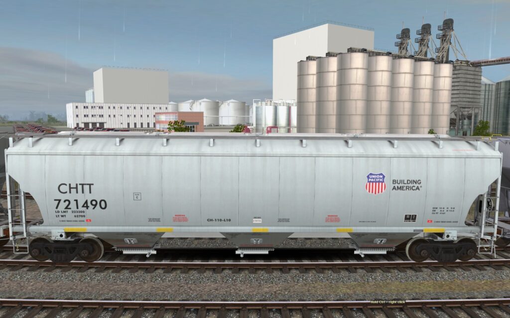 CHTT Trinity 3-Bay Covered Hopper - Virtual Railroad Mods