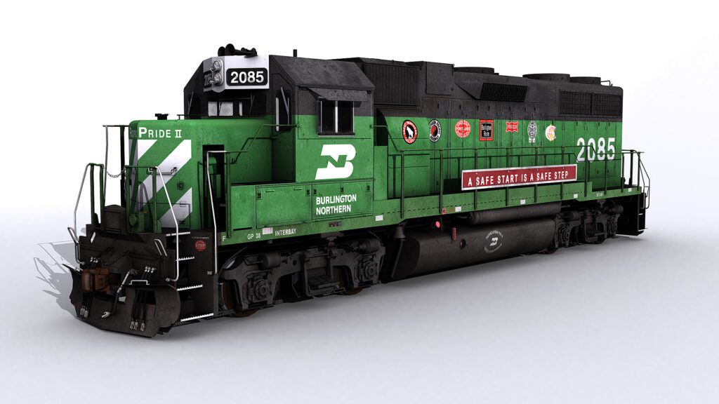 BN GP38-2 - Virtual Railroad Mods