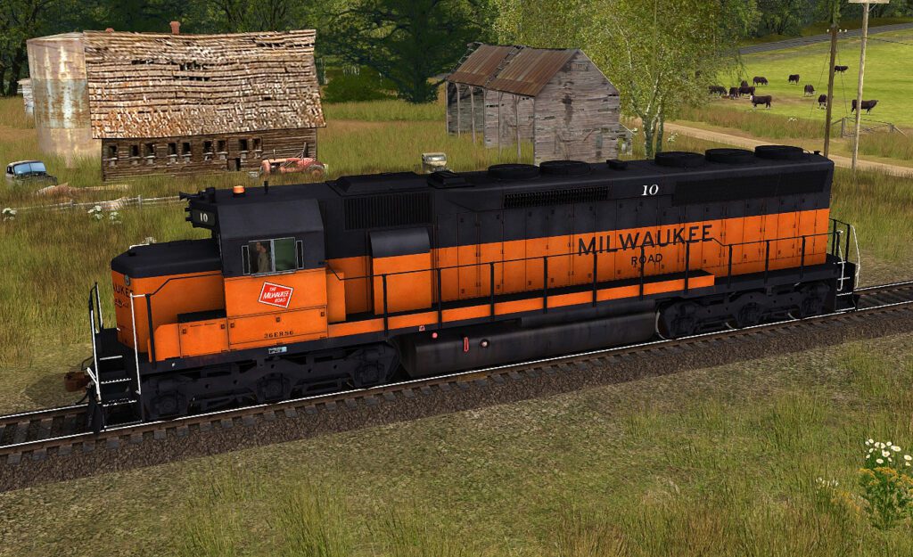 MILW SD45 - Virtual Railroad Mods