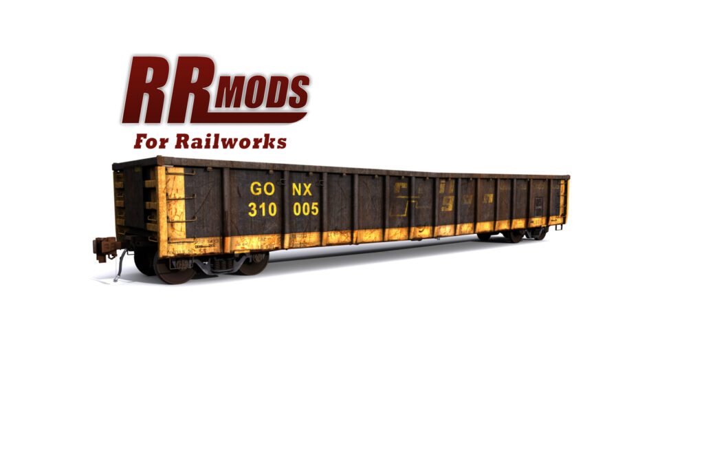 CNCF 2500 cuft and Thrall 2494 cuft Gondolas Railworks TS2019 64 bit ...