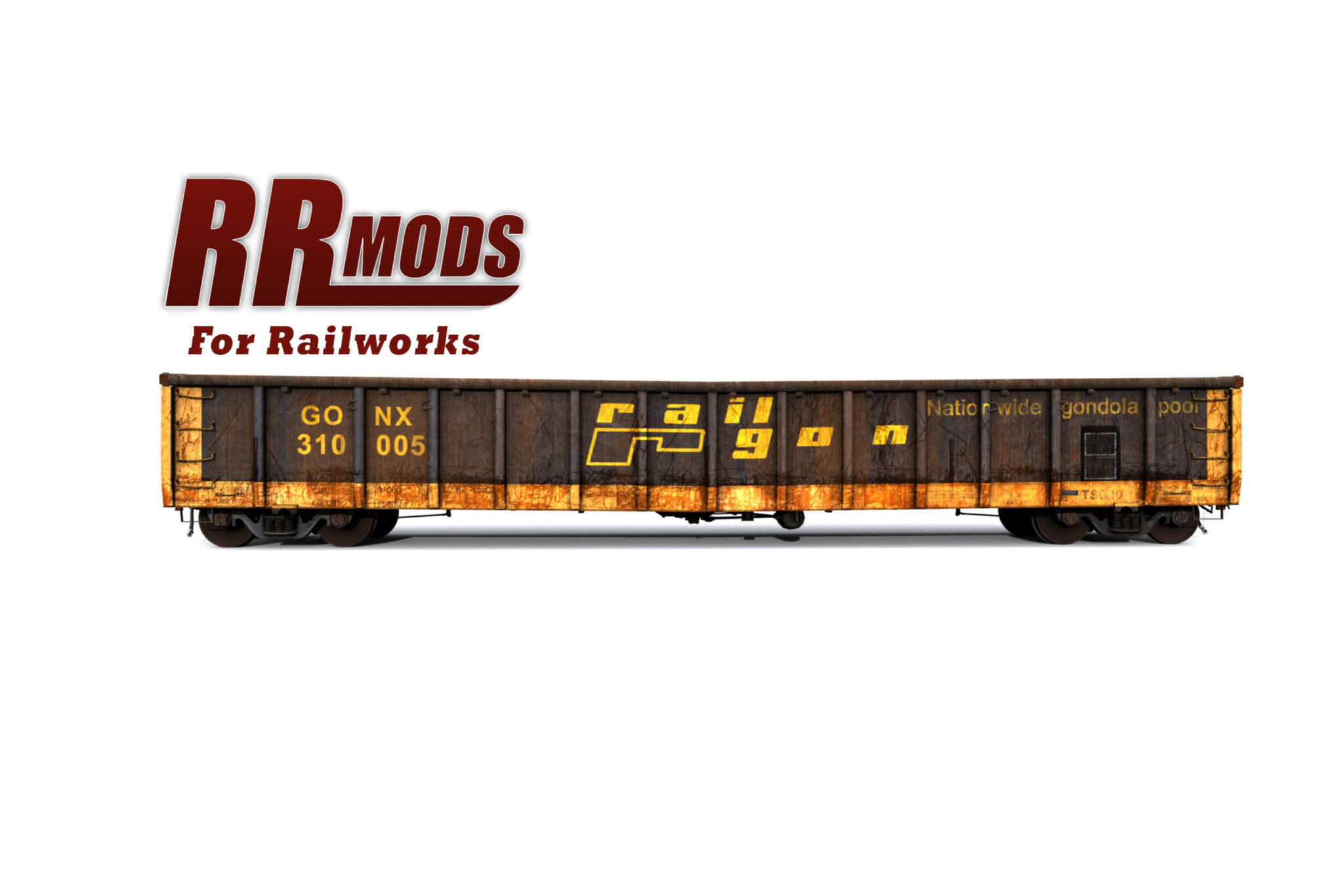 CNCF 2500 cuft and Thrall 2494 cuft Gondolas Railworks TS2019 64 bit ...