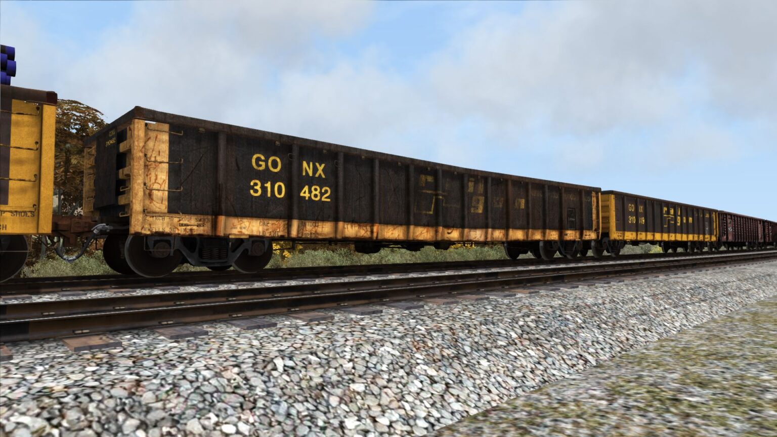 CNCF 2500 cuft and Thrall 2494 cuft Gondolas Railworks TS2019 64 bit ...