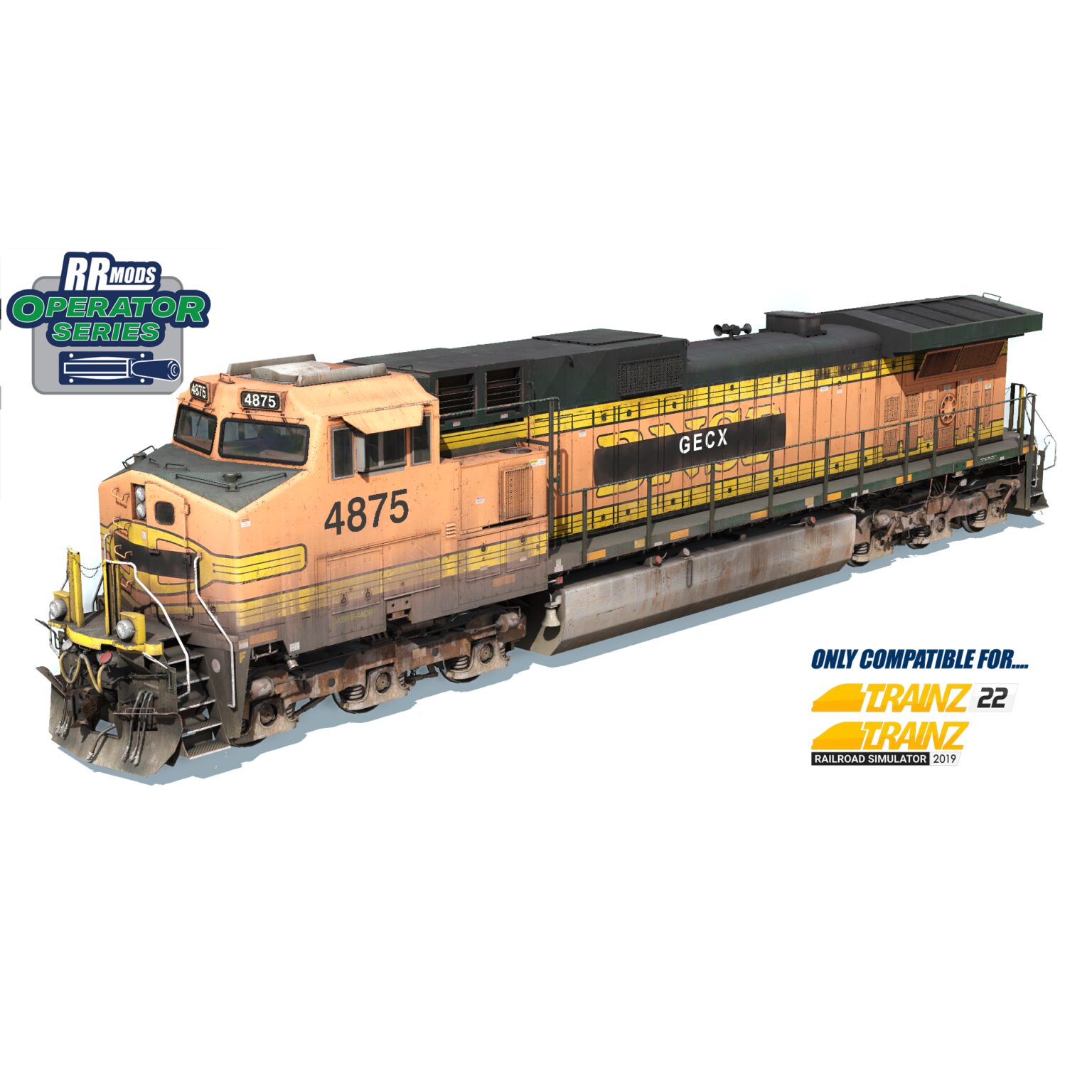 GECX (EX-BNSF) C44-9W 4772-4877 - Virtual Railroad Mods