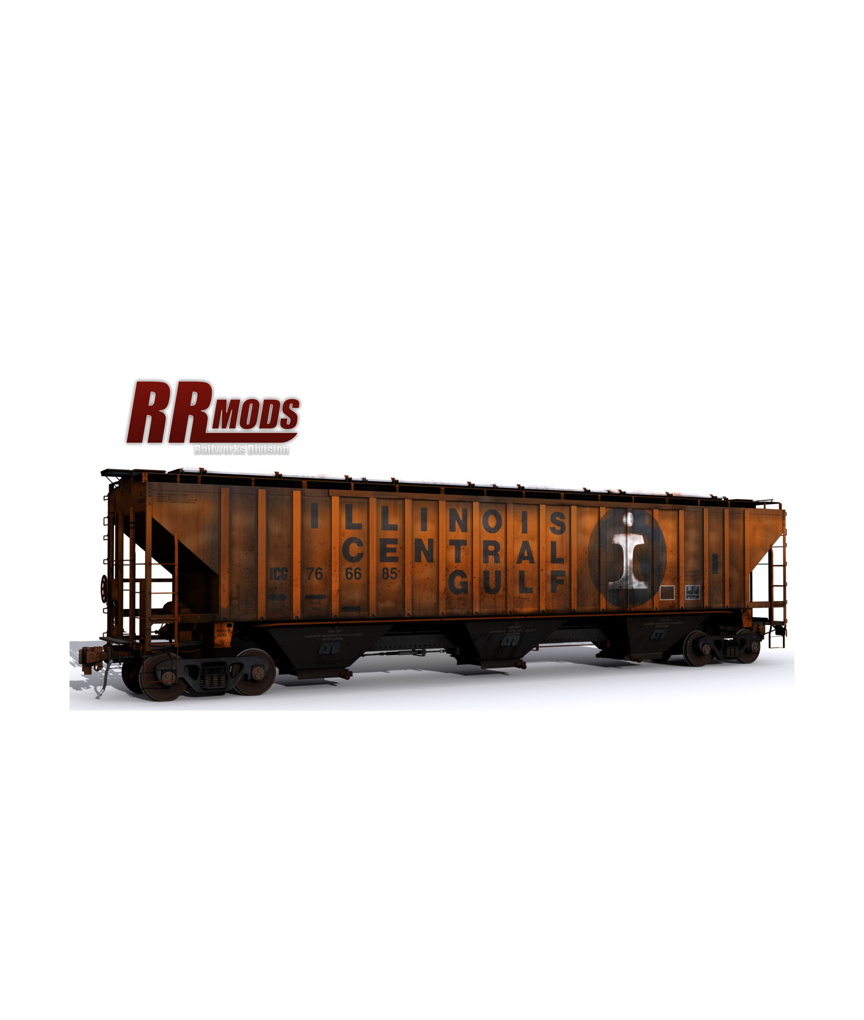 Pullman Standard 4750 Hopper Car Railworks TS2019 64 bit Early/Mid AEX ...