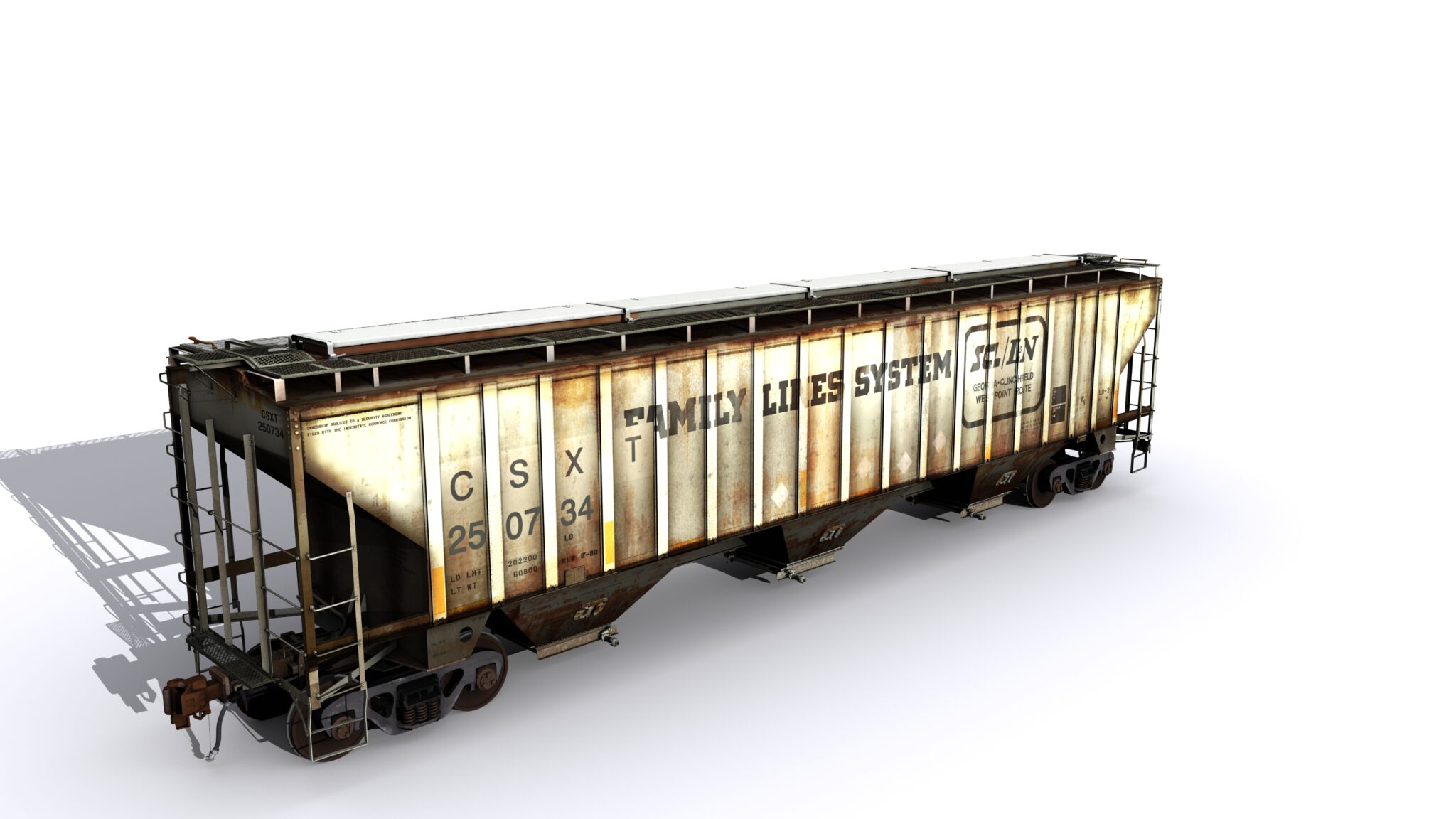 Combo: Pullman Standard 4750 Hopper Car Railworks TS2019 64 bit Early ...