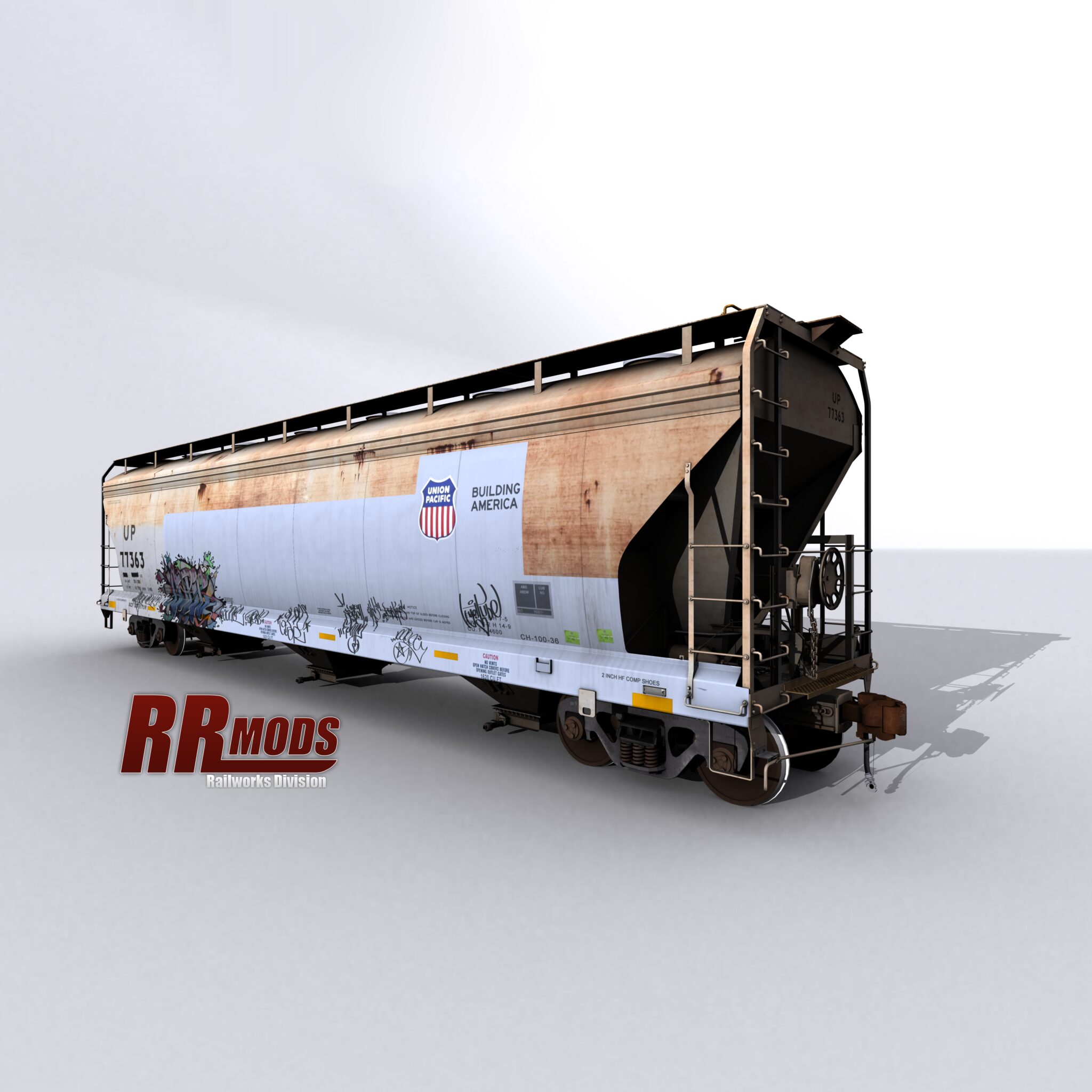 ACF 4600 Center Flow Hopper-rw Archives - Virtual Railroad Mods