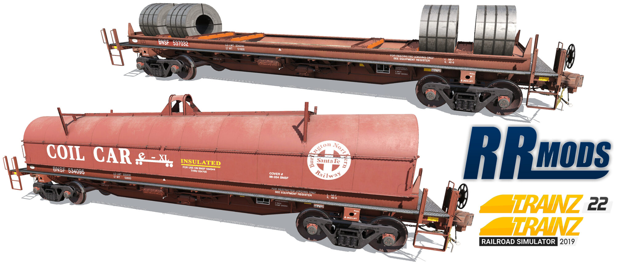 Steel Coil Cars Archives - Virtual Railroad Mods
