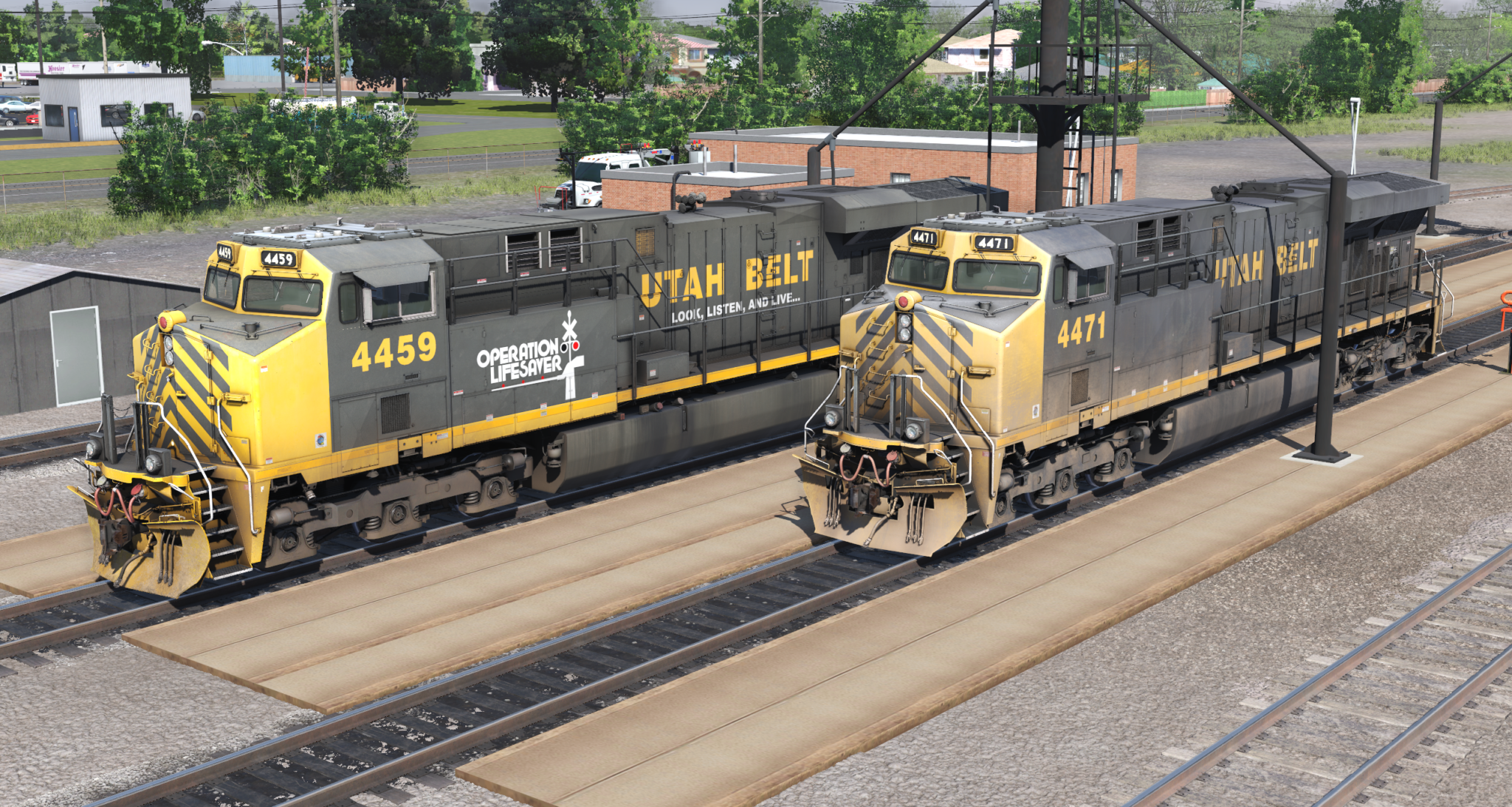 Utah Belt ES44AC 4451-4500 - Virtual Railroad Mods